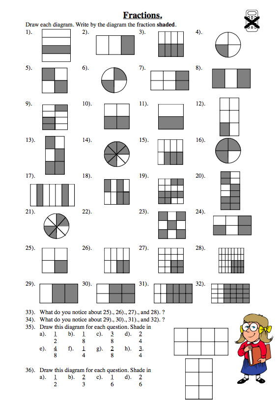 9M2MAT23: Identify Fractions | MHOL